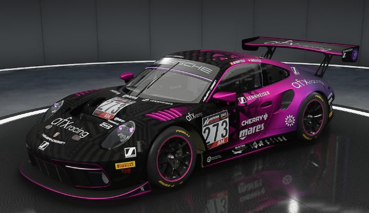 Pitskill.io | AFX Racing 911 livery for ACC
